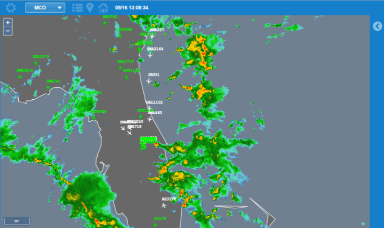 Web Based Weather Maps | Mosaic ATM | Aviation Technology Blog